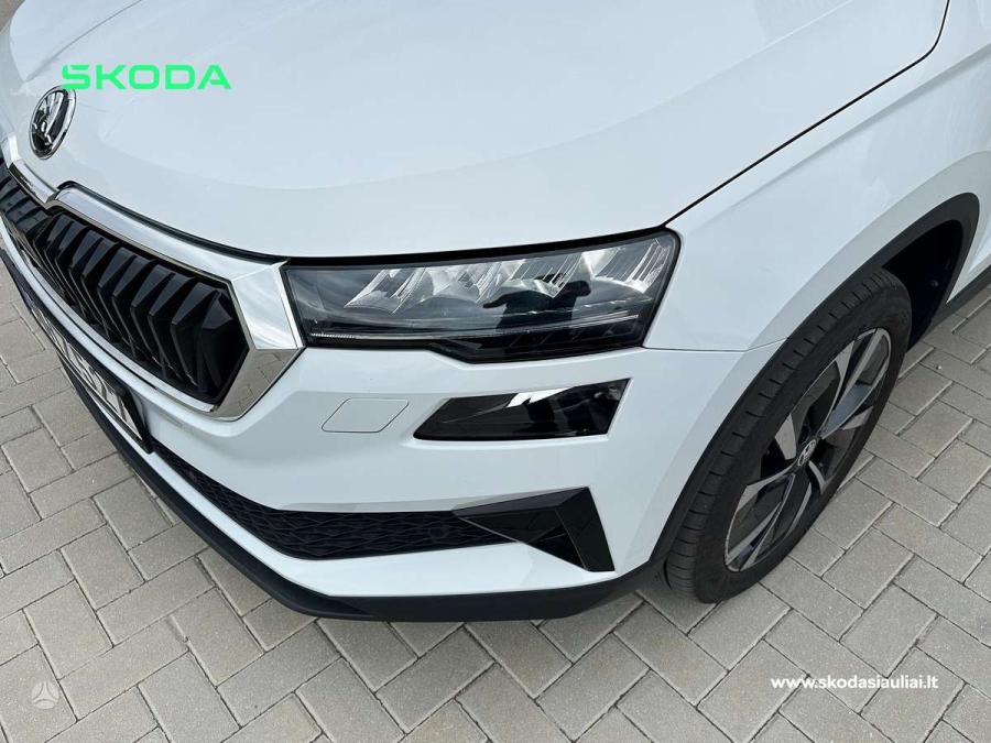Balts Skoda Karoq 2025 Šauļi, ar dzinēja tilpumu 1.50 L un nobraukumu 10 tūkst. km par 28500 €, foto 10 vietnē AUTOMOTO.COM.LV