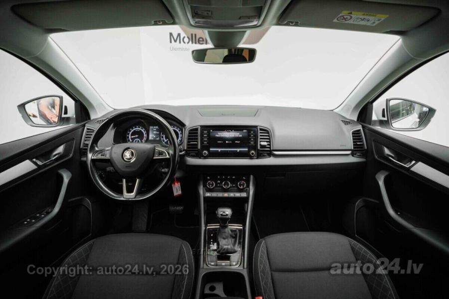 White Skoda Karoq 2020 in Tallinn, with an engine capacity of 2.00 L and mileage of 215 thousand km for 14650 €, photo 8 on AUTOMOTO.COM.LV