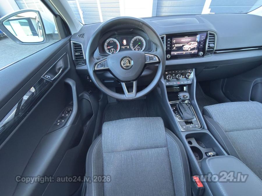 White Skoda Karoq 2018 in Tallinn, with an engine capacity of 1.50 L and mileage of 68 thousand km for 16900 €, photo 9 on AUTOMOTO.COM.LV