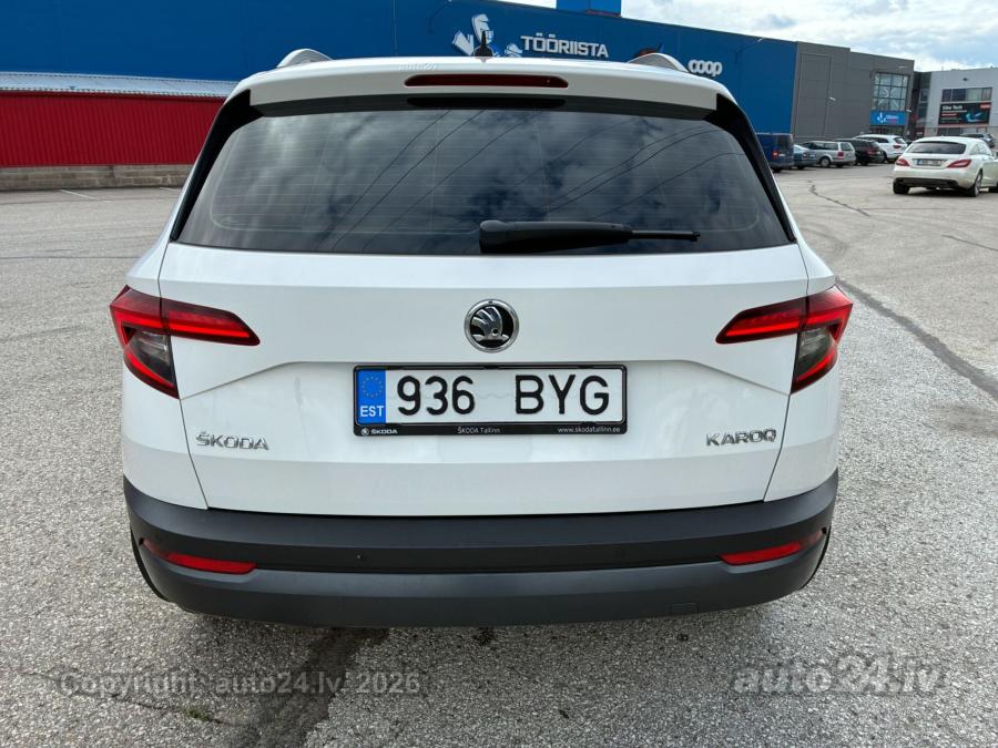 White Skoda Karoq 2018 in Tallinn, with an engine capacity of 1.60 L and mileage of 206 thousand km for 11500 €, photo 8 on AUTOMOTO.COM.LV