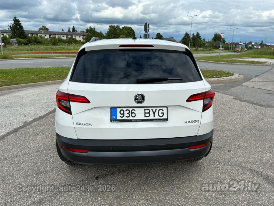White Skoda Karoq 2018 in Tallinn, with an engine capacity of 1.60 L and mileage of 206 thousand km for 11500 €, photo 9 on AUTOMOTO.COM.LV