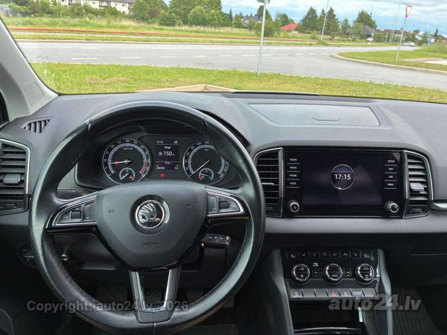 White Skoda Karoq 2018 in Tallinn, with an engine capacity of 1.60 L and mileage of 206 thousand km for 11500 €, photo 14 on AUTOMOTO.COM.LV