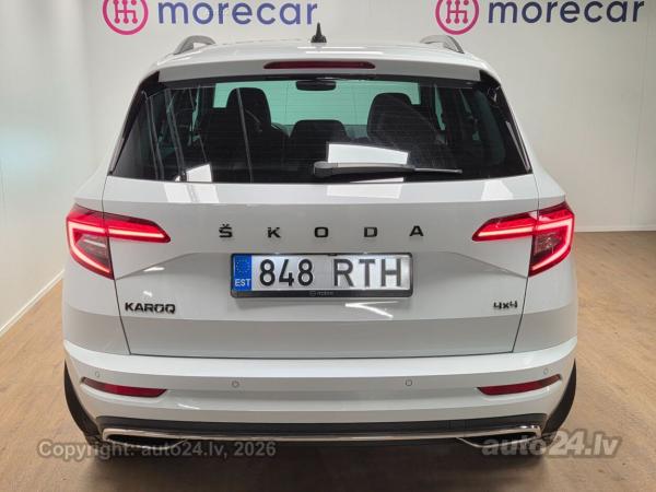 Balts Skoda Karoq 2020 Tallina, ar dzinēja tilpumu 2.00 L un nobraukumu 114 tūkst. km par 21900 €, foto 5 vietnē AUTOMOTO.COM.LV