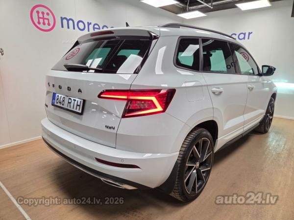 Balts Skoda Karoq 2020 Tallina, ar dzinēja tilpumu 2.00 L un nobraukumu 114 tūkst. km par 21900 €, foto 6 vietnē AUTOMOTO.COM.LV