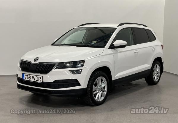 Balts Skoda Karoq 2020 Tallina, ar dzinēja tilpumu 1.50 L un nobraukumu 114 tūkst. km par 15900 €, foto 1 vietnē AUTOMOTO.COM.LV