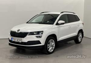 White Skoda Karoq 2020 in Tallinn, with an engine capacity of 1.50 L and mileage of 114 thousand km for 15900 €, photo  on AUTOMOTO.COM.LV