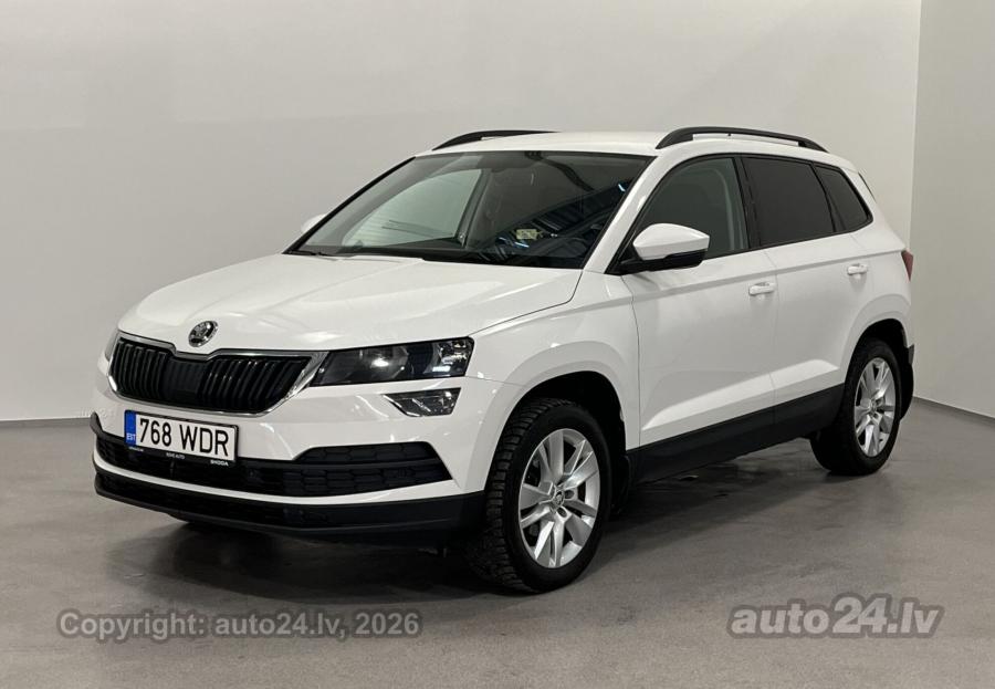 Balts Skoda Karoq 2020 Tallina, ar dzinēja tilpumu 1.50 L un nobraukumu 114 tūkst. km par 15900 €, foto 1 vietnē AUTOMOTO.COM.LV
