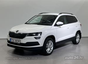 Balts Skoda Karoq 2020 Tallina, ar dzinēja tilpumu 1.50 L un nobraukumu 83 tūkst. km par 16900 €, foto  vietnē AUTOMOTO.COM.LV