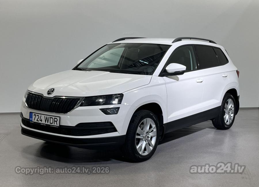 Balts Skoda Karoq 2020 Tallina, ar dzinēja tilpumu 1.50 L un nobraukumu 83 tūkst. km par 16900 €, foto 1 vietnē AUTOMOTO.COM.LV