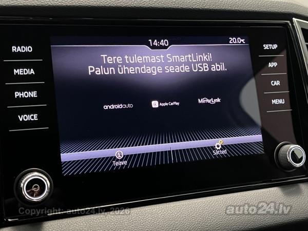 Balts Skoda Karoq 2020 Tallina, ar dzinēja tilpumu 1.50 L un nobraukumu 83 tūkst. km par 16900 €, foto 11 vietnē AUTOMOTO.COM.LV