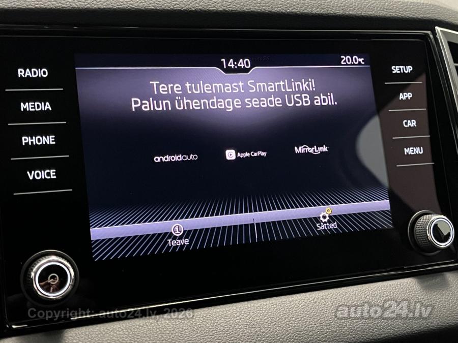 Balts Skoda Karoq 2020 Tallina, ar dzinēja tilpumu 1.50 L un nobraukumu 83 tūkst. km par 16900 €, foto 11 vietnē AUTOMOTO.COM.LV