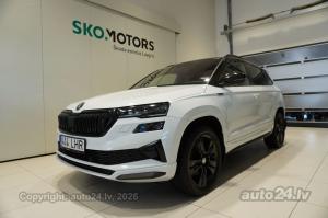 Белый Шкода Karoq 2022 в Таллин, объемом двигателя 2.00 л и пробегом 47 тыс. км за 30900 €, фото  на AUTOMOTO.COM.LV