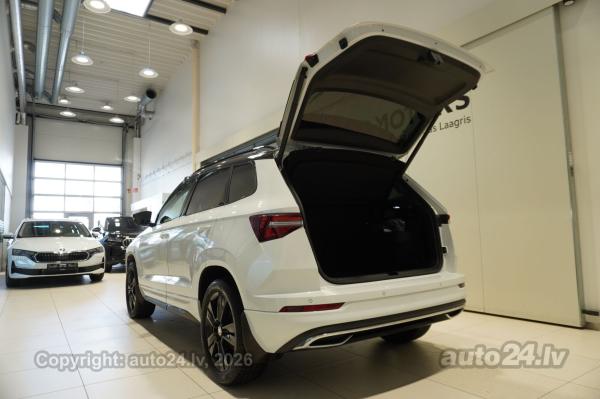 White Skoda Karoq 2022 in Tallinn, with an engine capacity of 2.00 L and mileage of 47 thousand km for 30900 €, photo 6 on AUTOMOTO.COM.LV