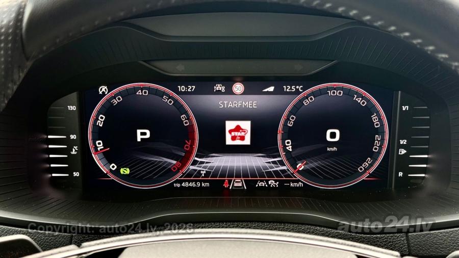 Balts Skoda Karoq 2024 Tallina, ar dzinēja tilpumu 1.50 L un nobraukumu 5 tūkst. km par 31900 €, foto 19 vietnē AUTOMOTO.COM.LV