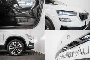 White Skoda Karoq 2024 in Tallinn, with an engine capacity of 2.00 L and mileage of 31 thousand km for 25900 €, photo 15 on AUTOMOTO.COM.LV