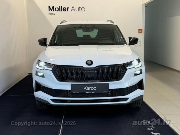 Белый Шкода Karoq 2026 в Пярну, объемом двигателя 1.50 л и пробегом 0 тыс. км за 35291 €, фото 2 на AUTOMOTO.COM.LV