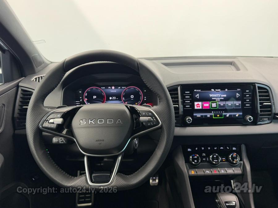 Balts Skoda Karoq 2026 Pērnava, ar dzinēja tilpumu 1.50 L un nobraukumu 0 tūkst. km par 35291 €, foto 7 vietnē AUTOMOTO.COM.LV