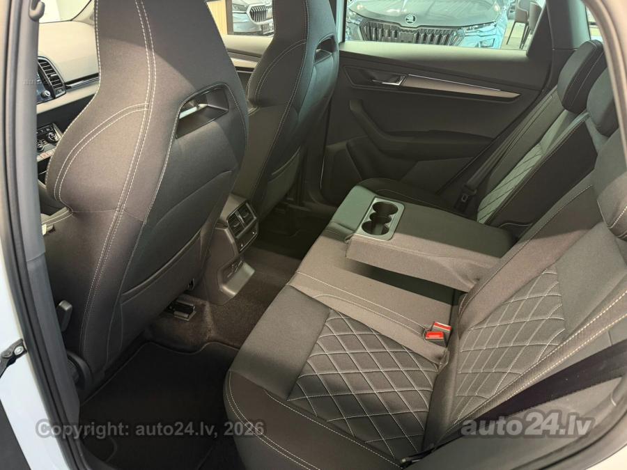 Balts Skoda Karoq 2026 Pērnava, ar dzinēja tilpumu 1.50 L un nobraukumu 0 tūkst. km par 35291 €, foto 8 vietnē AUTOMOTO.COM.LV