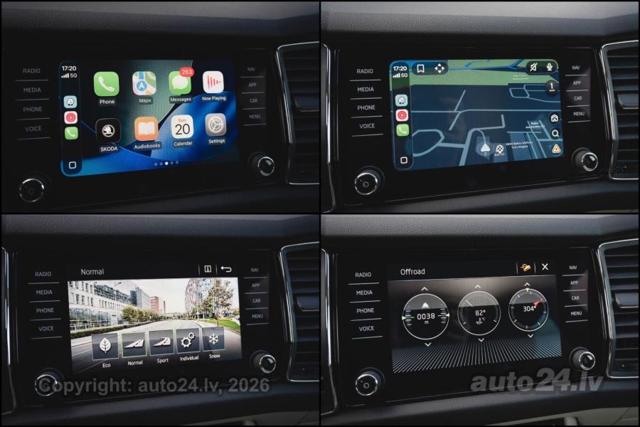 Бежевый Шкода Kodiaq 2017 в Тарту, объемом двигателя 2.00 л и пробегом 174 тыс. км за 19900 €, фото 17 на AUTOMOTO.COM.LV