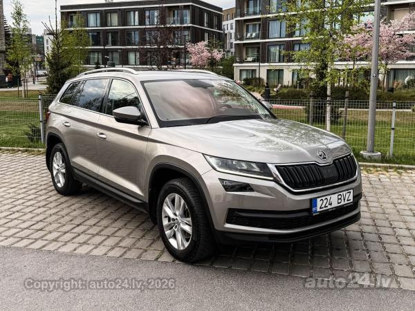 Beige Skoda Kodiaq 2018 in Tallinn, with an engine capacity of 1.40 L and mileage of 166 thousand km for 18900 €, photo 1 on AUTOMOTO.COM.LV