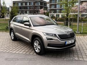 Smilšu krāsa Skoda Kodiaq 2018 Tallina, ar dzinēja tilpumu 1.40 L un nobraukumu 166 tūkst. km par 18900 €, foto  vietnē AUTOMOTO.COM.LV