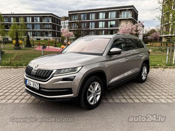 Beige Skoda Kodiaq 2018 in Tallinn, with an engine capacity of 1.40 L and mileage of 166 thousand km for 18900 €, photo 3 on AUTOMOTO.COM.LV