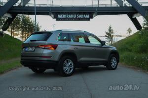 Beige Skoda Kodiaq 2018 in Tallinn, with an engine capacity of 2.00 L and mileage of 111 thousand km for 22499 €, photo 12 on AUTOMOTO.COM.LV