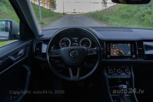 Beige Skoda Kodiaq 2018 in Tallinn, with an engine capacity of 2.00 L and mileage of 111 thousand km for 22499 €, photo 14 on AUTOMOTO.COM.LV