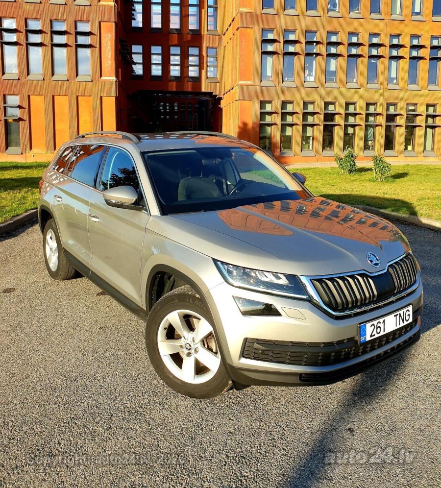 Бежевый Шкода Kodiaq 2018 в Тарту, объемом двигателя 1.40 л и пробегом 143 тыс. км за 19200 €, фото 3 на AUTOMOTO.COM.LV