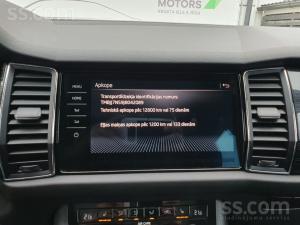 Black Skoda Kodiaq 2017 in Riga, with an engine capacity of 2.00 L and mileage of 251 thousand km for 16900 €, photo 26 on AUTOMOTO.COM.LV