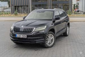 Black Skoda Kodiaq 2017 in Vilnius, with an engine capacity of 1.40 L and mileage of 183 thousand km for 16940 €, photo 2 on AUTOMOTO.COM.LV