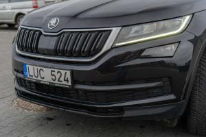 Black Skoda Kodiaq 2017 in Vilnius, with an engine capacity of 1.40 L and mileage of 183 thousand km for 16940 €, photo 6 on AUTOMOTO.COM.LV