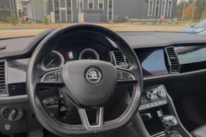 Black Skoda Kodiaq 2017 in Vilnius, with an engine capacity of 1.40 L and mileage of 183 thousand km for 16940 €, photo 14 on AUTOMOTO.COM.LV