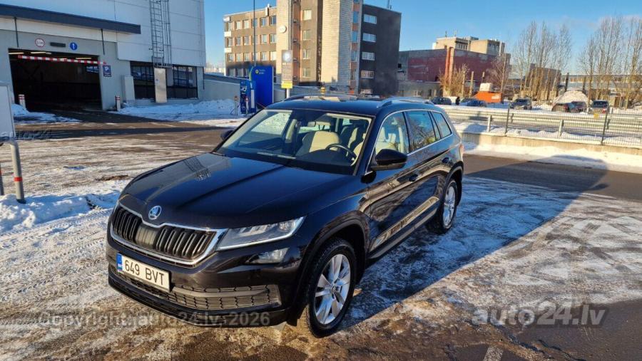 Черный Шкода Kodiaq 2017 в Таллин, объемом двигателя 2.00 л и пробегом 119 тыс. км за 18500 €, фото 1 на AUTOMOTO.COM.LV