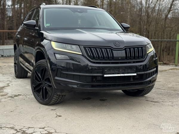 Black Skoda Kodiaq 2017 in Vilnius, with an engine capacity of 2.00 L and mileage of 270 thousand km for 19100 €, photo 10 on AUTOMOTO.COM.LV