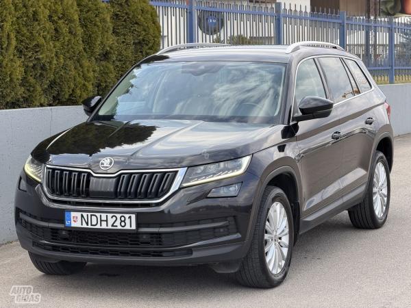 Melns Skoda Kodiaq 2017 Viļņa, ar dzinēja tilpumu 2.00 L un nobraukumu 316 tūkst. km par 15800 €, foto  vietnē AUTOMOTO.COM.LV
