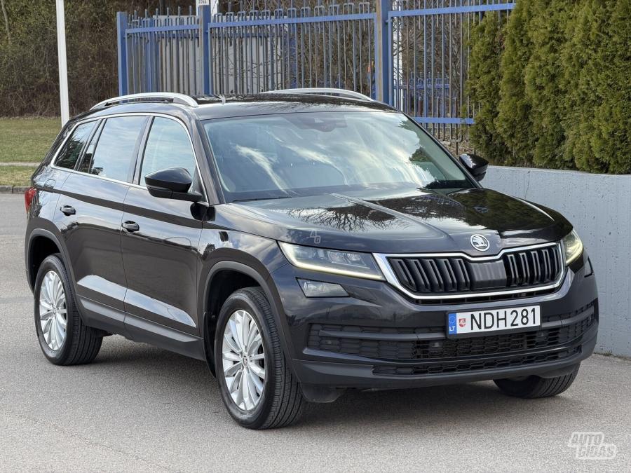 Black Skoda Kodiaq 2017 in Vilnius, with an engine capacity of 2.00 L and mileage of 316 thousand km for 15800 €, photo 7 on AUTOMOTO.COM.LV