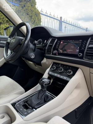 Black Skoda Kodiaq 2017 in Vilnius, with an engine capacity of 2.00 L and mileage of 316 thousand km for 15800 €, photo 12 on AUTOMOTO.COM.LV