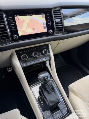 Black Skoda Kodiaq 2017 in Vilnius, with an engine capacity of 2.00 L and mileage of 316 thousand km for 15800 €, photo 20 on AUTOMOTO.COM.LV