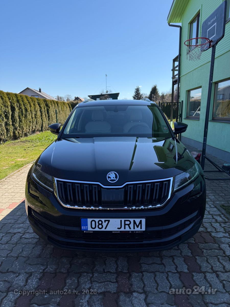Black Skoda Kodiaq 2017 in Tallinn, with an engine capacity of 2.00 L and mileage of 183 thousand km for 18990 €, photo 1 on AUTOMOTO.COM.LV
