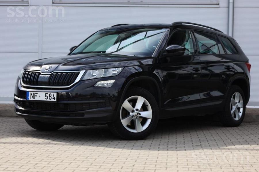 Black Skoda Kodiaq 2017 in Riga, with an engine capacity of 2.00 L and mileage of 0 thousand km for 13995 €, photo 1 on AUTOMOTO.COM.LV