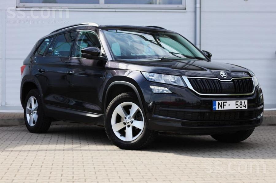 Black Skoda Kodiaq 2017 in Riga, with an engine capacity of 2.00 L and mileage of 0 thousand km for 13995 €, photo 3 on AUTOMOTO.COM.LV