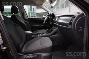 Black Skoda Kodiaq 2017 in Riga, with an engine capacity of 2.00 L and mileage of 0 thousand km for 13995 €, photo 13 on AUTOMOTO.COM.LV