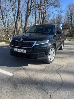 Black Skoda Kodiaq 2017 in Riga, with an engine capacity of 2.00 L and mileage of 246 thousand km for 17390 €, photo  on AUTOMOTO.COM.LV