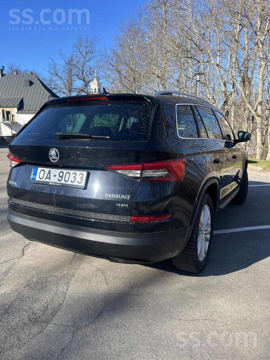 Черный Шкода Kodiaq 2017 в Рига, объемом двигателя 2.00 л и пробегом 246 тыс. км за 17390 €, фото 5 на AUTOMOTO.COM.LV