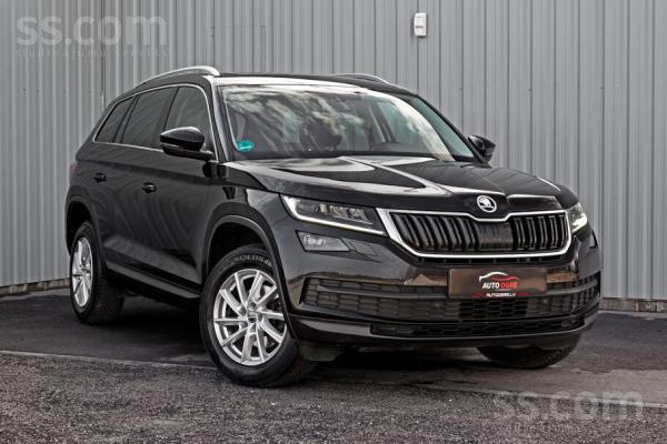 Black Skoda Kodiaq 2017 in Ogre, with an engine capacity of 2.00 L and mileage of 228 thousand km for 17900 €, photo 1 on AUTOMOTO.COM.LV