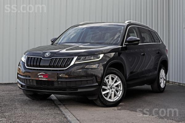 Black Skoda Kodiaq 2017 in Ogre, with an engine capacity of 2.00 L and mileage of 228 thousand km for 17900 €, photo 2 on AUTOMOTO.COM.LV