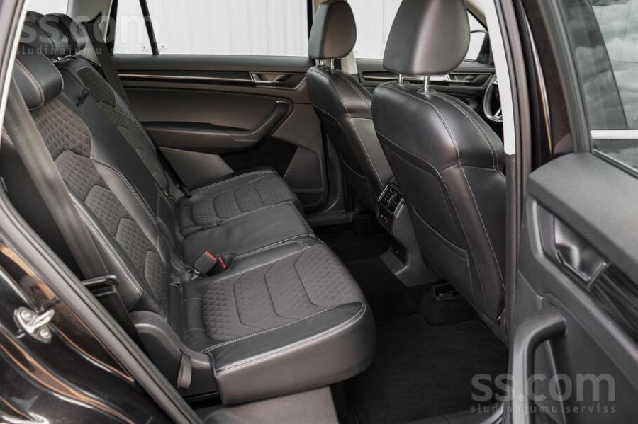 Melns Skoda Kodiaq 2017 Ogre, ar dzinēja tilpumu 2.00 L un nobraukumu 228 tūkst. km par 17900 €, foto 12 vietnē AUTOMOTO.COM.LV
