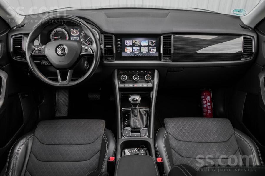Melns Skoda Kodiaq 2017 Ogre, ar dzinēja tilpumu 2.00 L un nobraukumu 228 tūkst. km par 17900 €, foto 13 vietnē AUTOMOTO.COM.LV