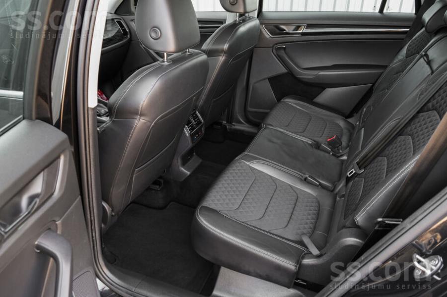 Melns Skoda Kodiaq 2017 Ogre, ar dzinēja tilpumu 2.00 L un nobraukumu 228 tūkst. km par 17900 €, foto 15 vietnē AUTOMOTO.COM.LV
